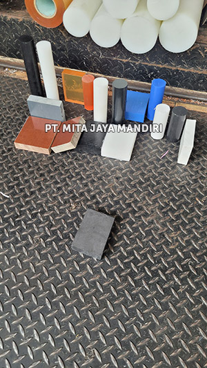 Jual PTFE Teflon Putih dan Hitam Lembaran Batangan Potongan